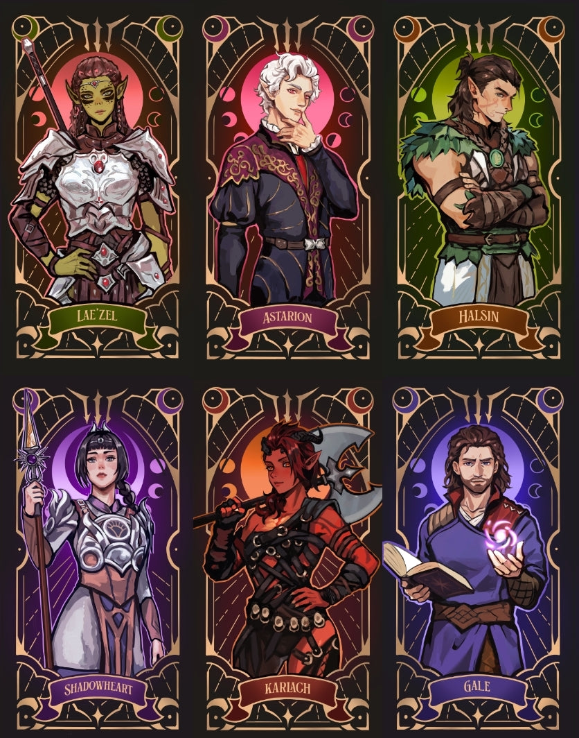 BG3 Tarot Cards – yulicechan