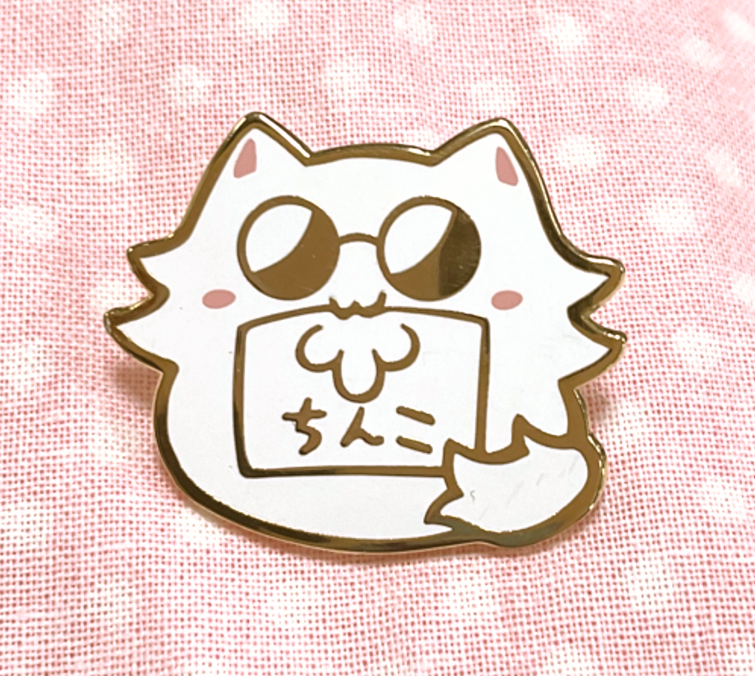 Gojo Cat Sign Enamel Pin – yulicechan